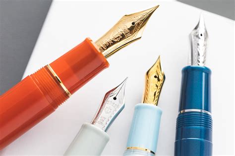 Fountain Pen Nibs Explained The Goulet Pen Company
