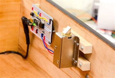 Secret Knock Activated Drawer Lock Tutorial Unlock A Drawer By
