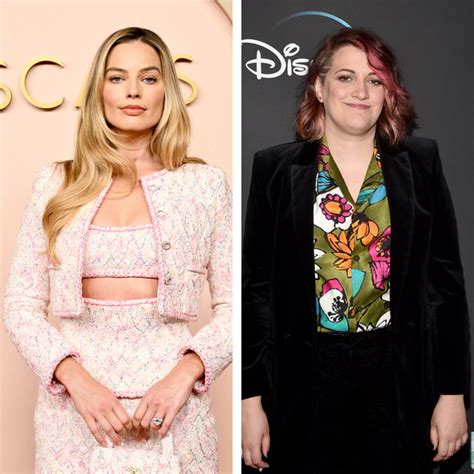 Margot Robbie Debuts A Strawberry Blonde Hairdo With Bangs