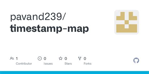 GitHub Pavand Timestamp Map