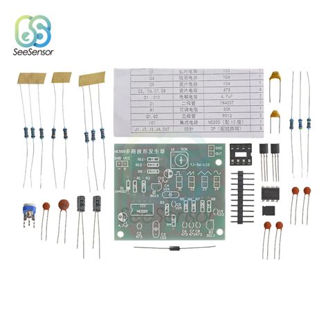 Dc 6 12v Ne555 Pulse Generator Module Sinetrianglesquare Wave