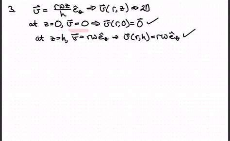 Solveda Viscous Liquid Is Sheared Between Two Parallel Disks The