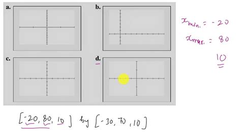 solved in exercises 29 32 match the viewing rectangle with the correct