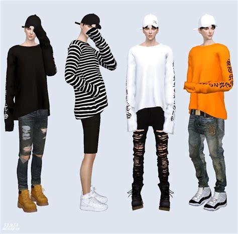 Sims 4 Cc Male Clothes Kpop At Oliver Gonzalez Blog
