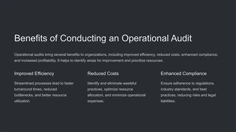 Operational Audit A Guide For Singapore Businesses Aden Wongpptx