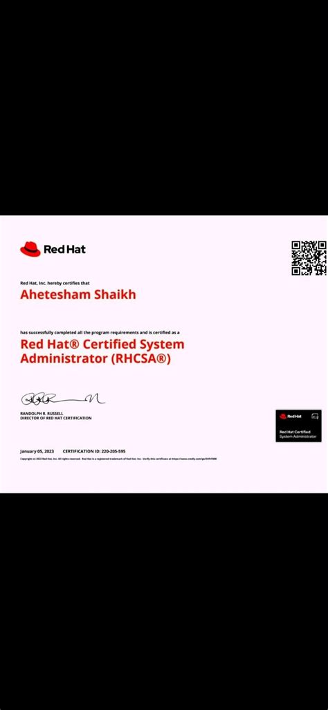 Ahetesham Shaikh On Linkedin Rhcsa Linuxsystemadministration