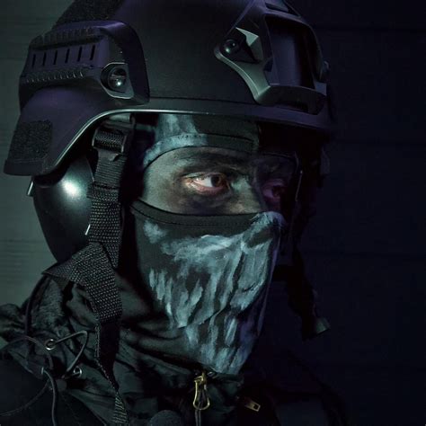 Call Of Duty Ghost Mask Etsy