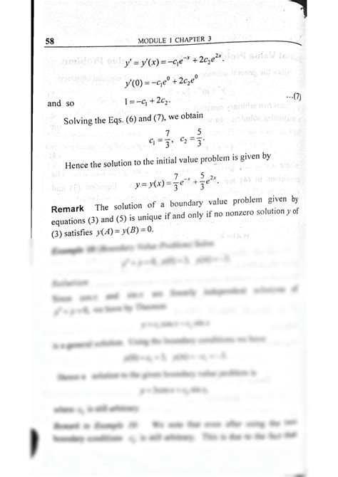 SOLUTION: Initial value problem and boundary value problem - Studypool