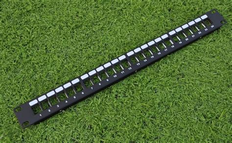 Aliexpress Com Buy Ports Unloaded Keystone Patch Panel Cable Faceplate Port Blank Patch