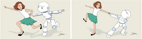 Illustrations Of The Compliance Behaviours Between Humans And Robots