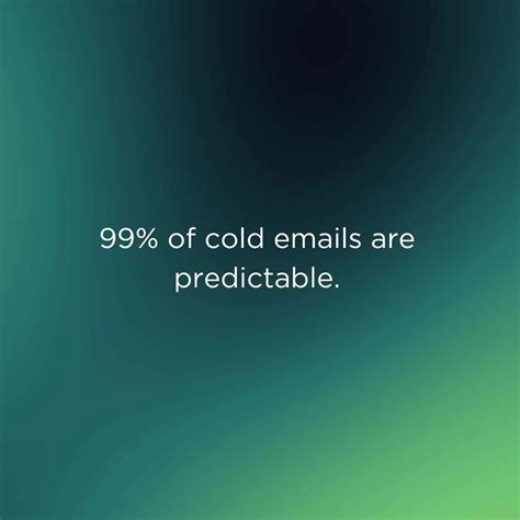 Krishna Soni On Linkedin 99 Of Cold Emails Are Predictable But What