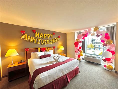Anniversary Room Decoration Package The Falls Hotel Inn