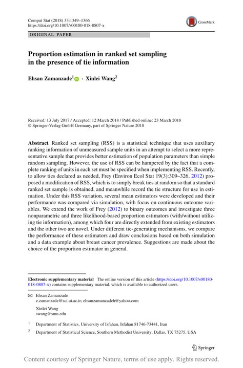 proportion estimation in ranked set sampling in the presence of tie