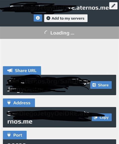 Server Stuck Loading Raternos