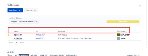 Xraycloud 4397 It Should Be Possible To Add Columns In The Test