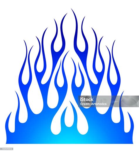 전기 스포츠카 후드 불꽃 데칼 비닐 스티커 그래픽 경주 용 자동차 부족 화재 불꽃 벡터 Eps 파일입니다 차 정상 두건 보닛을 위한 차량 훈장 불길에 대한 스톡 벡터 아트