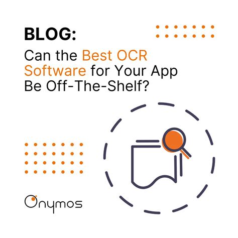 Onymos On Linkedin Can The Best Ocr Software For Your App Be Off The