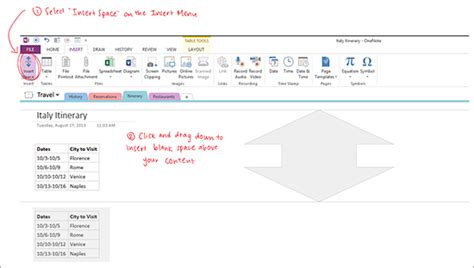 Горячие клавиши в Ms Onenote Msoffice