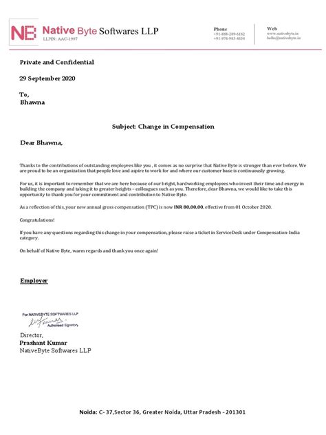 Bhawna Nativebyte Compensation Pdf