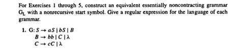 solved for exercises 1 through 5 construct an equivalent