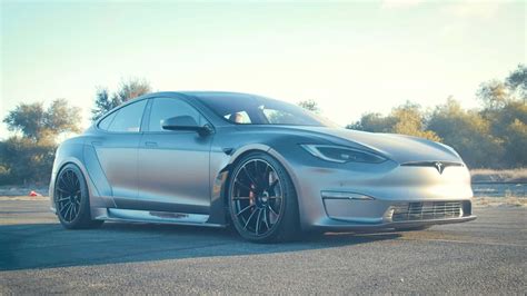 Watch A Tuned Tesla Model S Plaid Drag Race A Ferrari Enzo Other