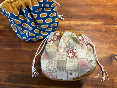 Reversible Drawstring Pouch Pattern Reversible Pouch Pattern