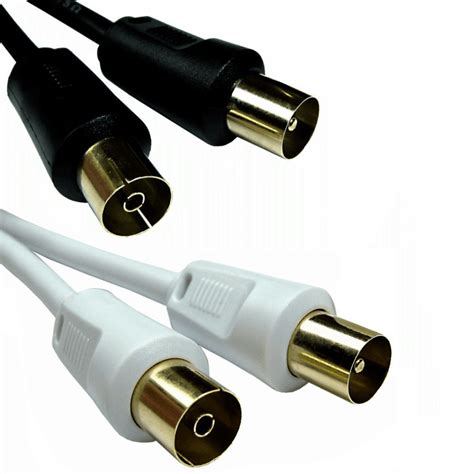 Coaxial TV Aerial Cable Coax Male To Female RF Extension Lead Digital M To M China Cable