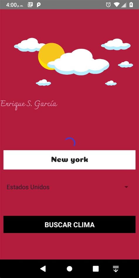 GitHub Enriquegarcia React Native App Clima