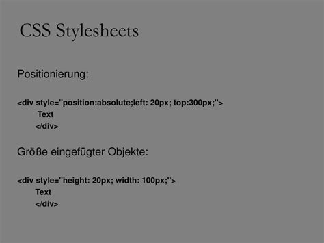 PPT CSS Stylesheets PowerPoint Presentation Free Download ID 6500571