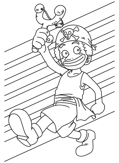 Usopp Coloring Pages Free Printable PDF Online Coloring