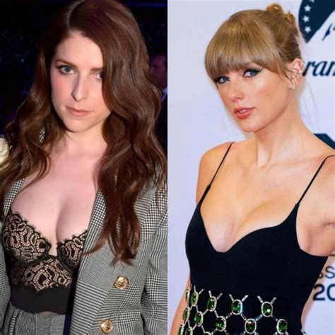 Best Boobs Anna Kendrick Vs Taylor Swift Rcelebbattles