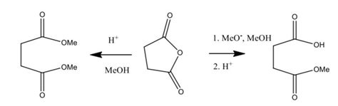 Solved It Is Possible To Make Either The Mono Ester Or The