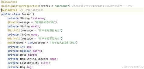 【springboot】基础 jsr303数据校验 springboot jsr303 csdn博客