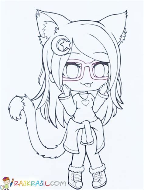 Cute Coloring Pages Gacha Life Gacha Life Coloring Pages Brainyqueen My Xxx Hot Girl