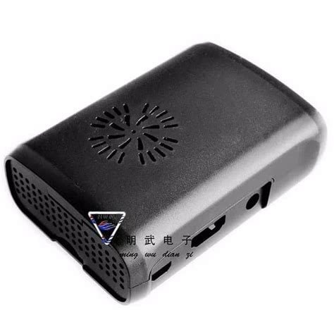 Jual Casing Case Box Kotak Abs Raspberry Pi 3 Model B Hitam Lubang Fan