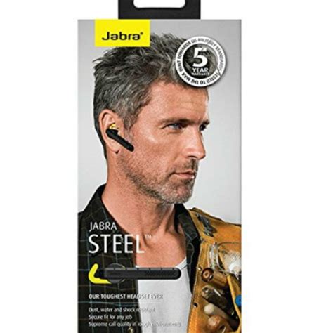 Jabra Steel Bluetooth Earpiece Audio Earphones On Carousell