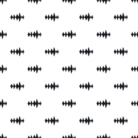 Music Sound Waves Pattern Simple Style 14699343 Vector Art At Vecteezy