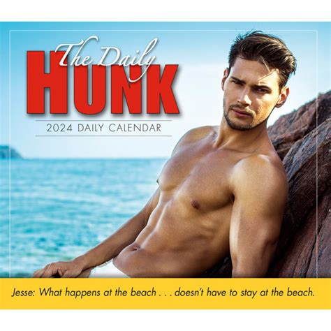The Daily Hunk 2024 Daily Calendar Rsvp