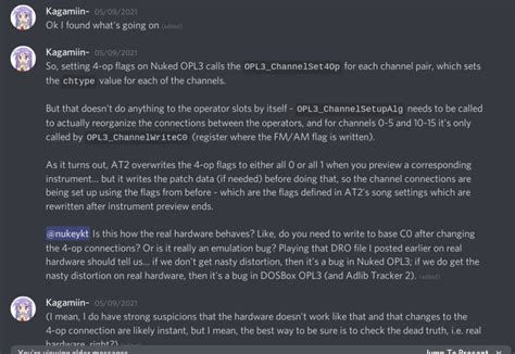 4 Op Mode Bug · Issue 18 · Nukeykt Nuked Opl3 · Github