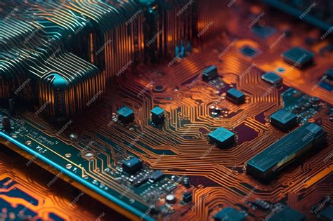Premium Photo Computer Circuit Wallpaper Circuit Board Background