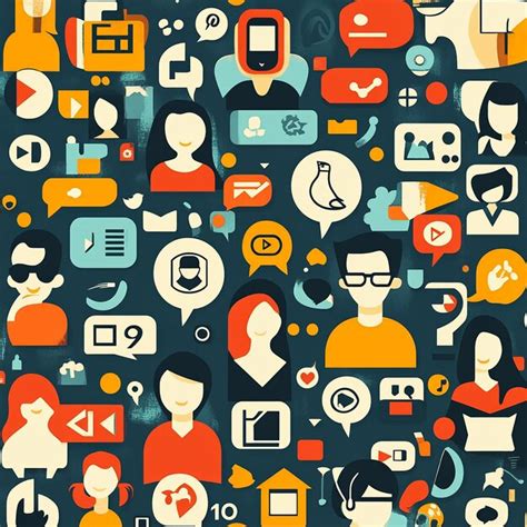 People Testing Social Media Premium Ai Generated Image