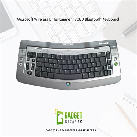 Microsoft Wireless Entertainment 7000 Bluetooth Keyboard [used] Gadgetbazar Pk