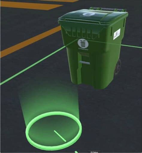 Participant Navigating Toward A Trash Artifact Using The Teleport