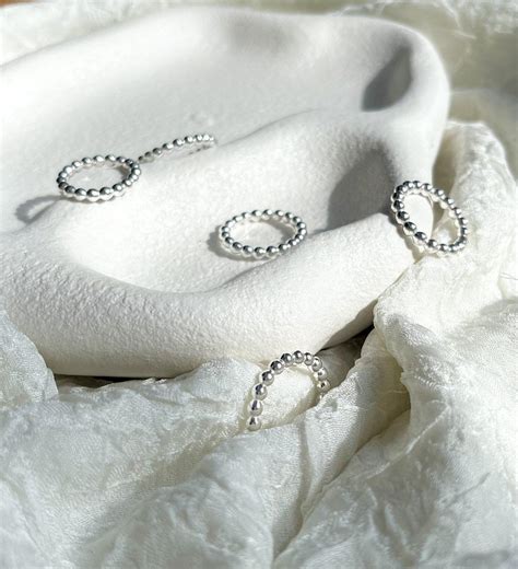 Large Orb Ring Boho Stones