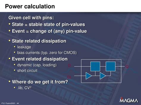 Ppt Addressing Power Issues Within An Integrated Rtl To Gdsii Flow Fusion 2003 Powerpoint