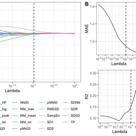 Hrv Feature Selection Results A B Mae Minimization In The Lasso Download Scientific Diagram