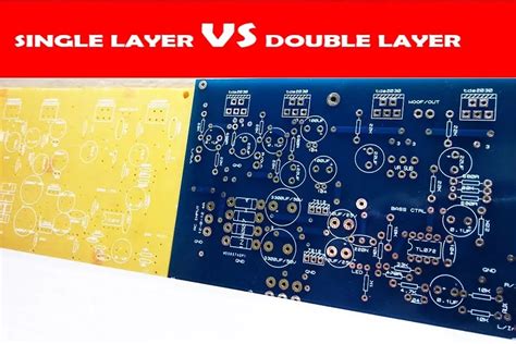 differences between single and double layer pcbs for led strips unitop