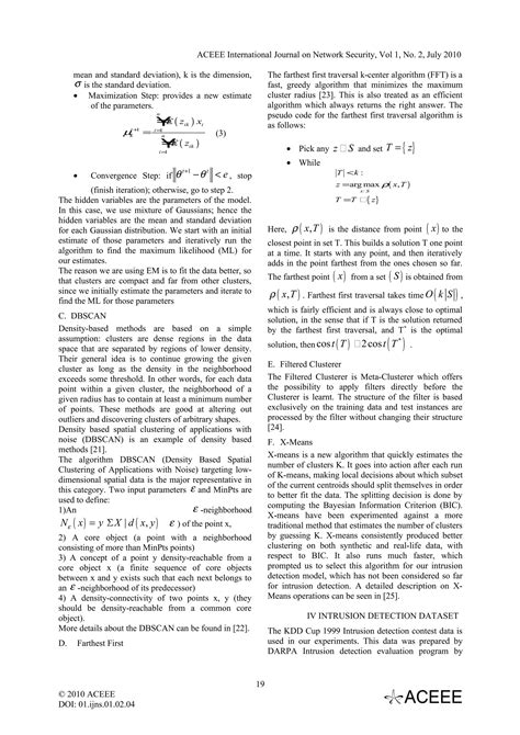 A Novel Classification Via Clustering Method For Anomaly Based Network Intrusion Detection