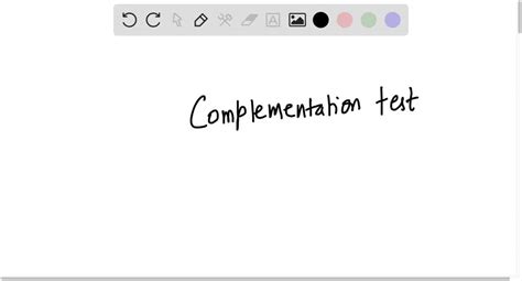 Solved In A Complementation Test If Two Homozygous Recessive