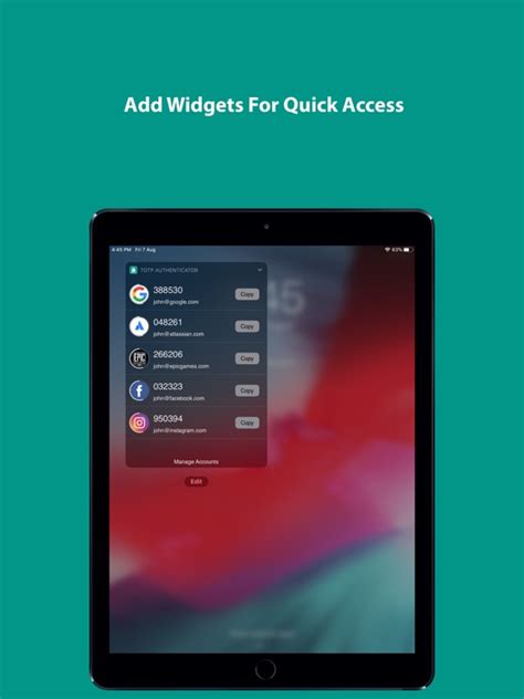 Totp Authenticator Fast 2fa For Ios Iphone Ipad Ipod Touch Free Download At Apppure